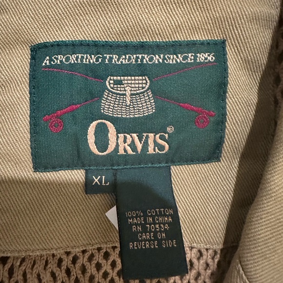 Orvis | Jackets & Coats | Vintage Orvis Tan Zambezi Safari Chore ...